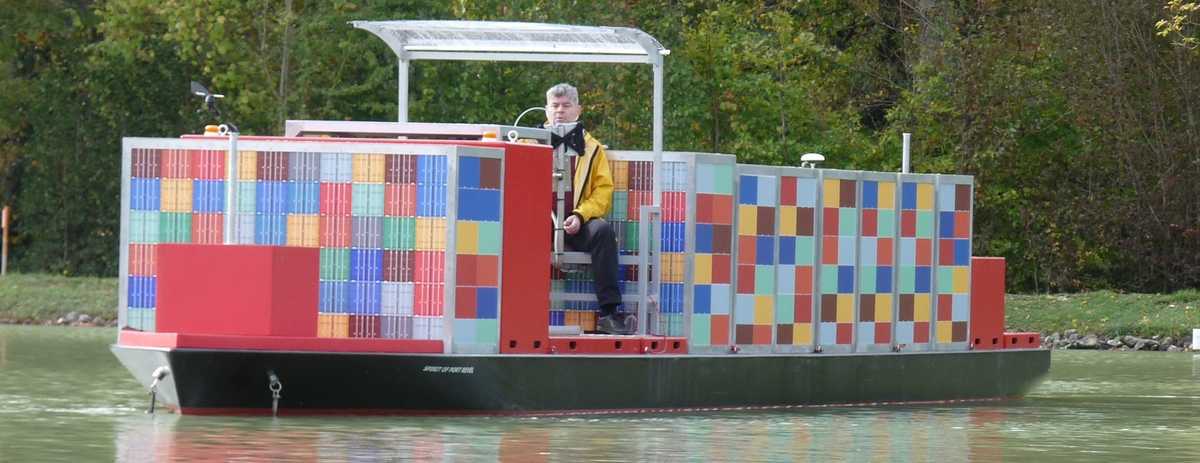 Tiny Container Ship